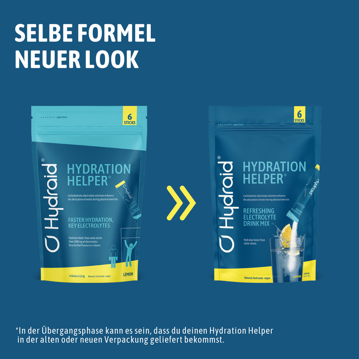 Hydration Helper® Lemon 6er Doybag